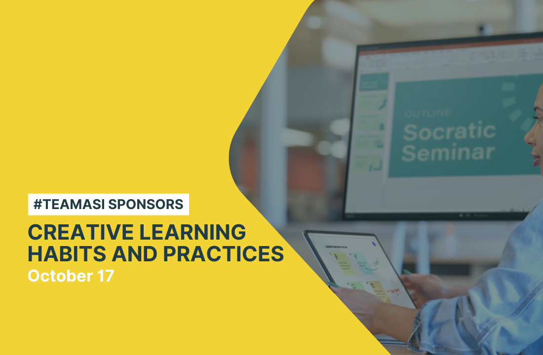 Creative learning habits and practices - Education Roadshow