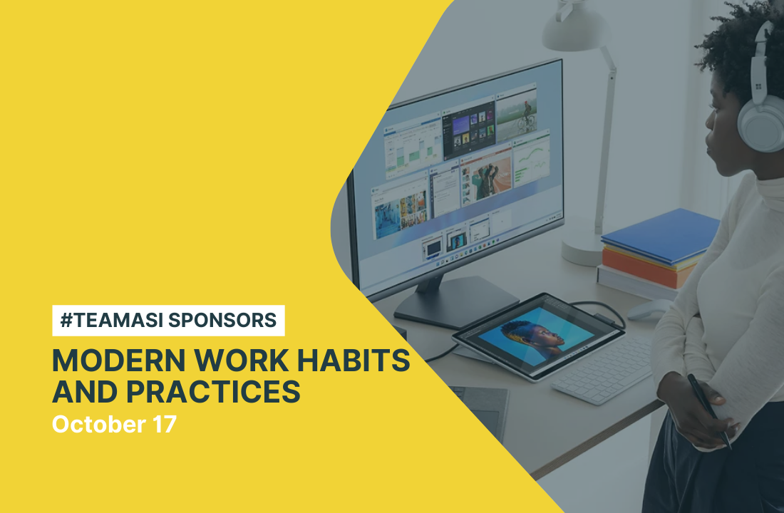 Re-imagine modern work habits and practices - Roadshow