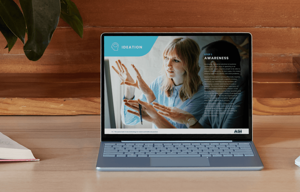 Cycle of work Methodology: 1. Becoming aware of a problem