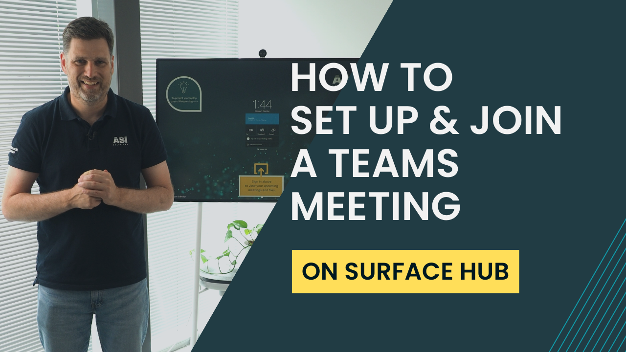 How to Setup and Join a Teams Meeting - ASI Solutions
