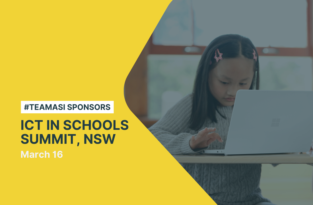 ASI Solutions sponsors the 2023 ICT in Schools Conference
